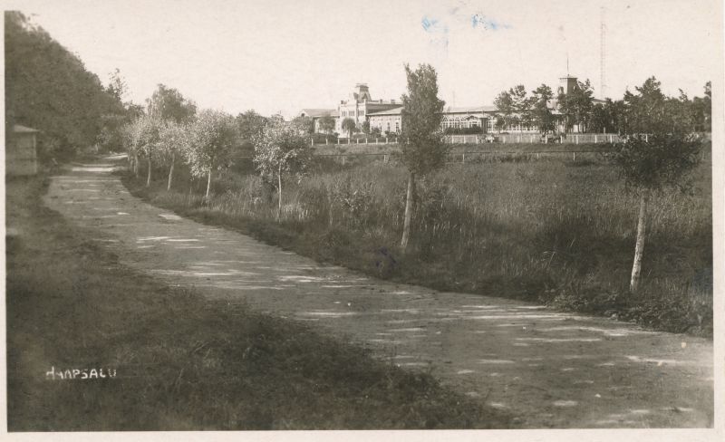 Photo postcard. View of the - Ajapaik