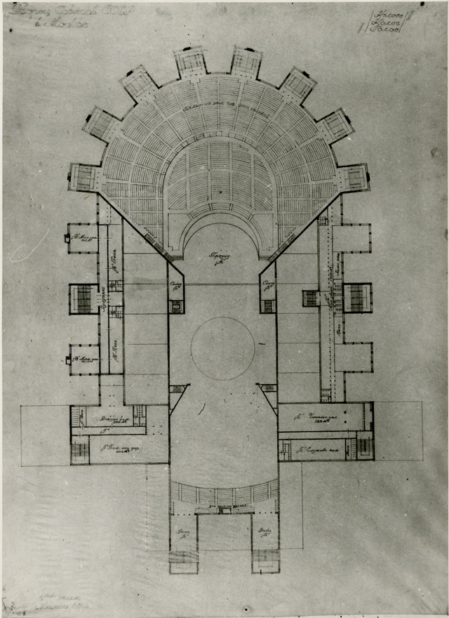Nõukogude Maja konkursiprojekti fotod, plaanid, - Ajapaik