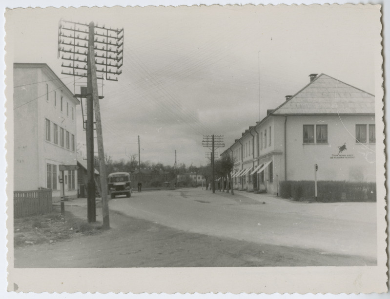 Põltsamaa tänavavaade – Ivar Vilde - Ajapaik