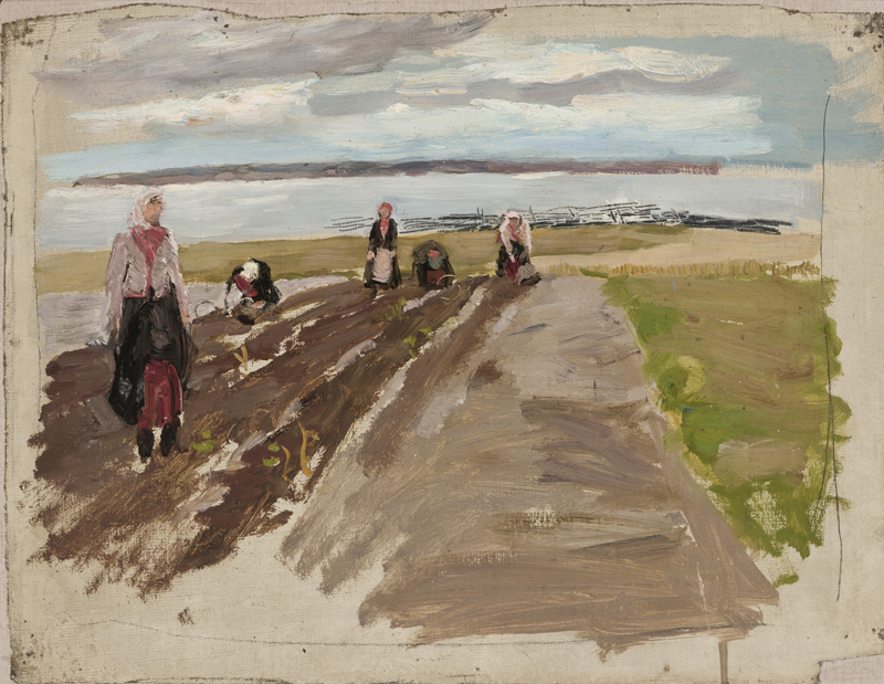 Kartulivõtt rannal – Paul Raud - Ajapaik