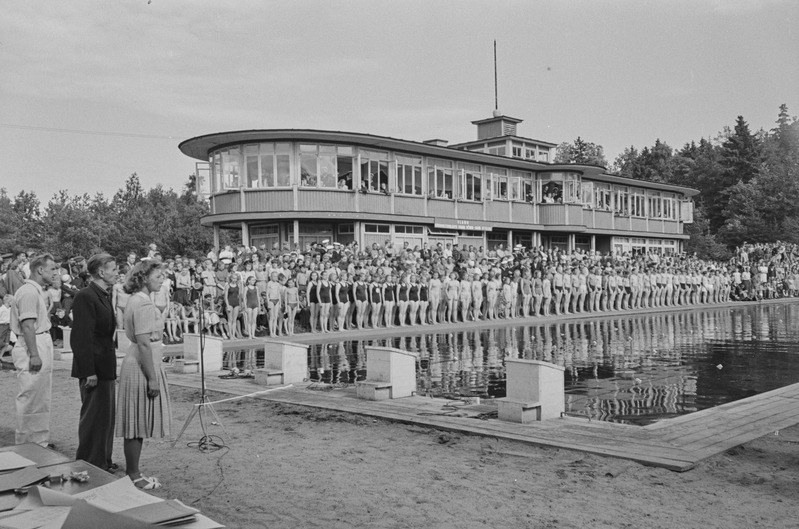 Eesti koolinoorte meistrivõistlused ujumises 1951 – Gunnar Vaidla - Ajapaik