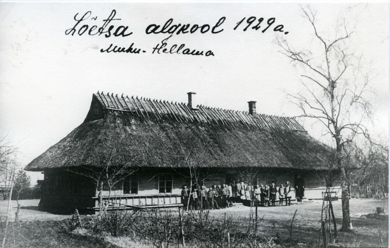 Lõetsa algkool 1929.a. - õpilased - Ajapaik