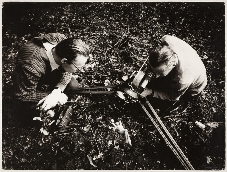 Fotokollaaž "A Filming" – Peeter Tooming - Ajapaik