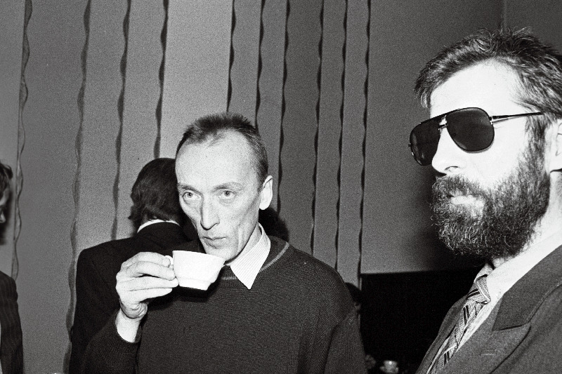 Näitleja Sulev Luik (vasakul) ja – Michelson, L. - Ajapaik