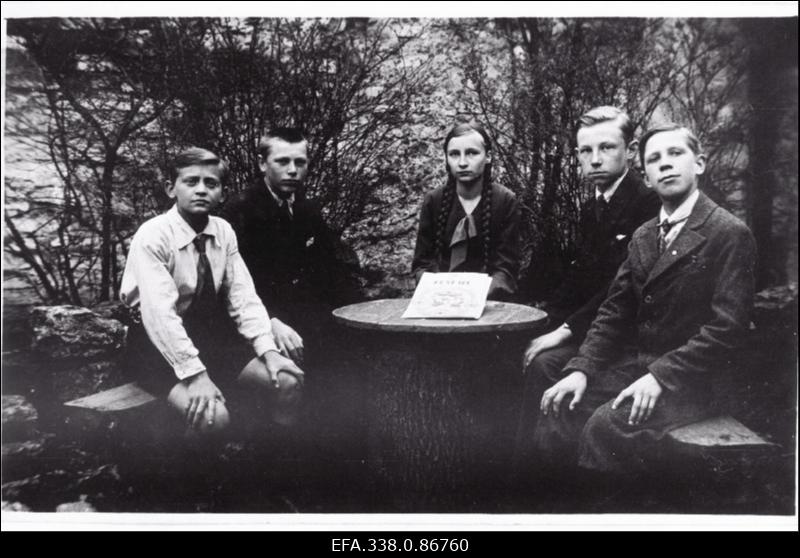 Tallinna Pedagoogiumi Algkooli ajakirja "Teataja" - Ajapaik