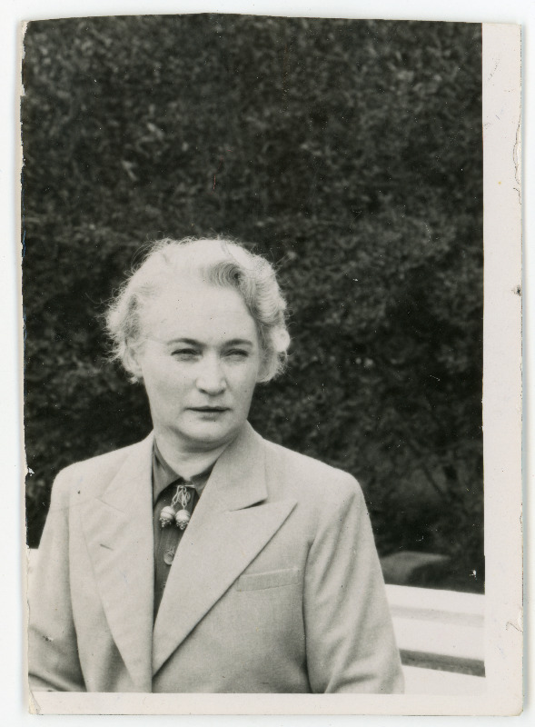 Ida Laas. Passitaotluse foto - Ajapaik