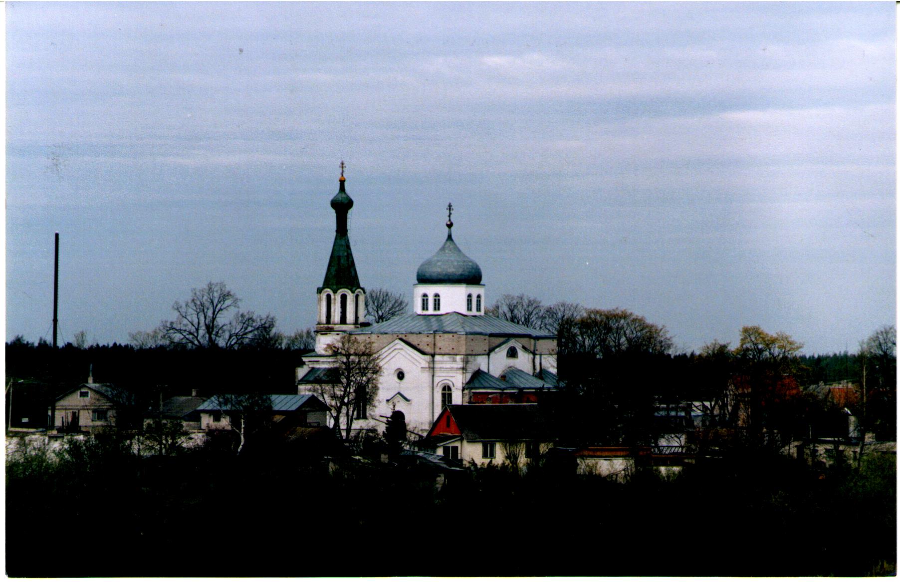 Vasknarva küla vaated. Vasknarva klooster - Ajapaik