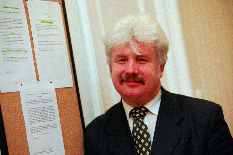 Riigikogu liige Olev Raju. - Ajapaik