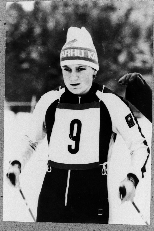 Suusasportlane Krista Lepik. – Jüri Jõepera - Ajapaik