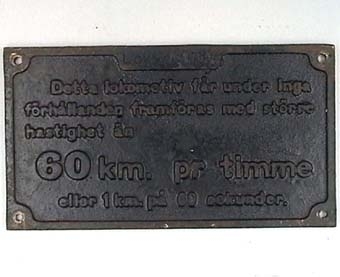 Rektangulär största tillåtna hastighets-skylt av – Hannoversche ...