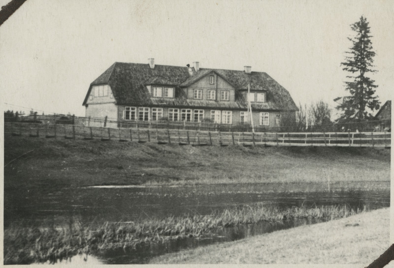 Vaade Samliku koolimajale - Ajapaik