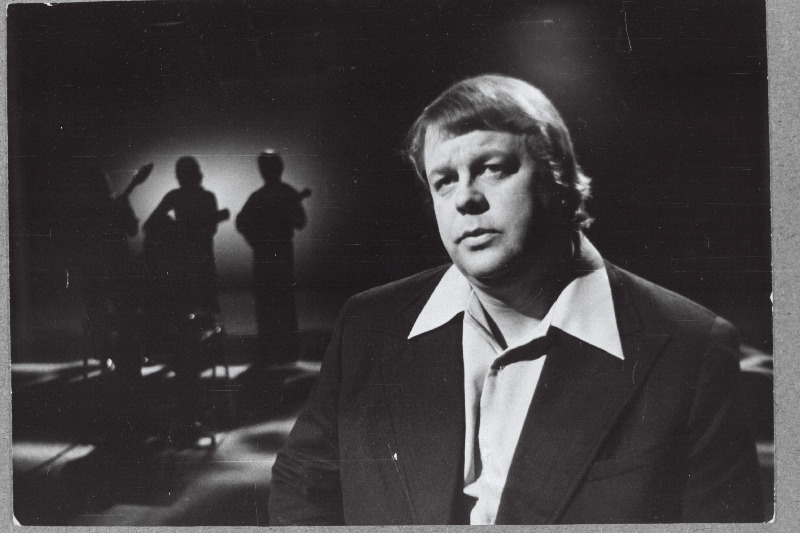 Laulja Mati Nuude. - Ajapaik