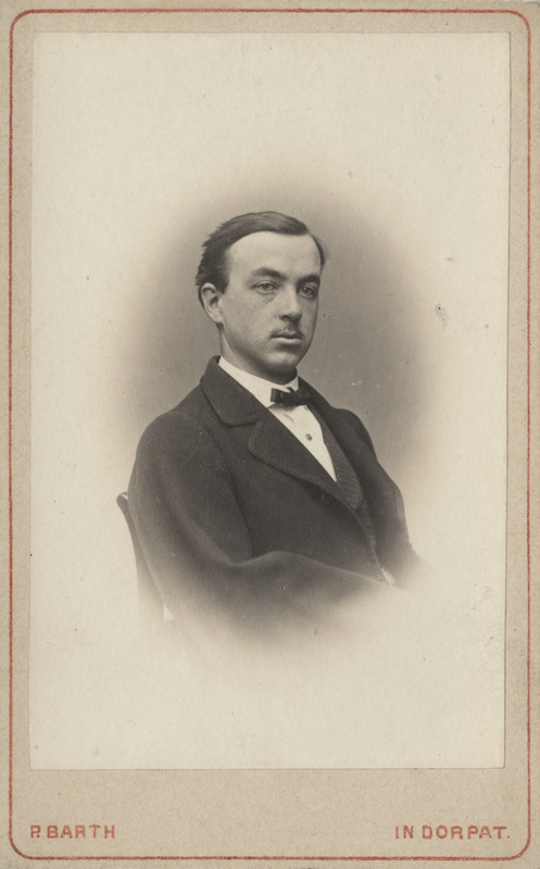 Arvatavasti ühe baltisaksa korporatsiooni liige, – Peter Barth - Ajapaik