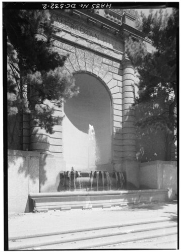SIXTEENTH STREET NICHE, FOUNTAIN IN – Related names: Burnap, George ...