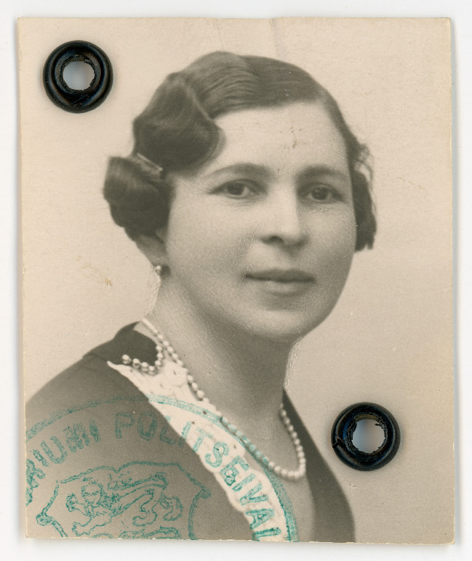 Ellen Koch. Passitaotluse foto - Ajapaik