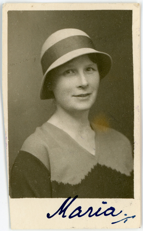 Maria Oettingen. Passitaotluse foto - Ajapaik