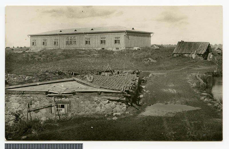 fotopostkaart, Viljandi khk, Viiratsi vanadekodu, - Ajapaik