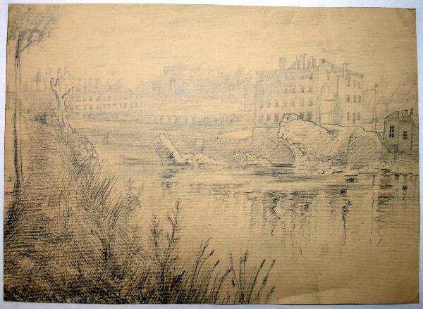 Silicon drawing. In ruins the – Kamdron, Hilda - Ajapaik