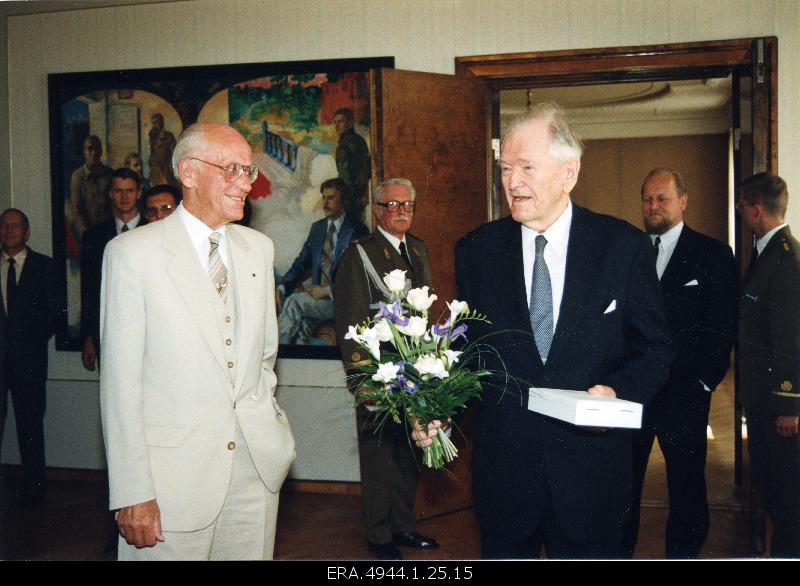Ernst Jaakson President Lennart Meri – Maask, Voldemar - Ajapaik