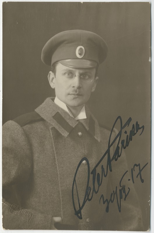 Peeter Parikas military uniform – Parikas, Johannes ja Peeter - Ajapaik