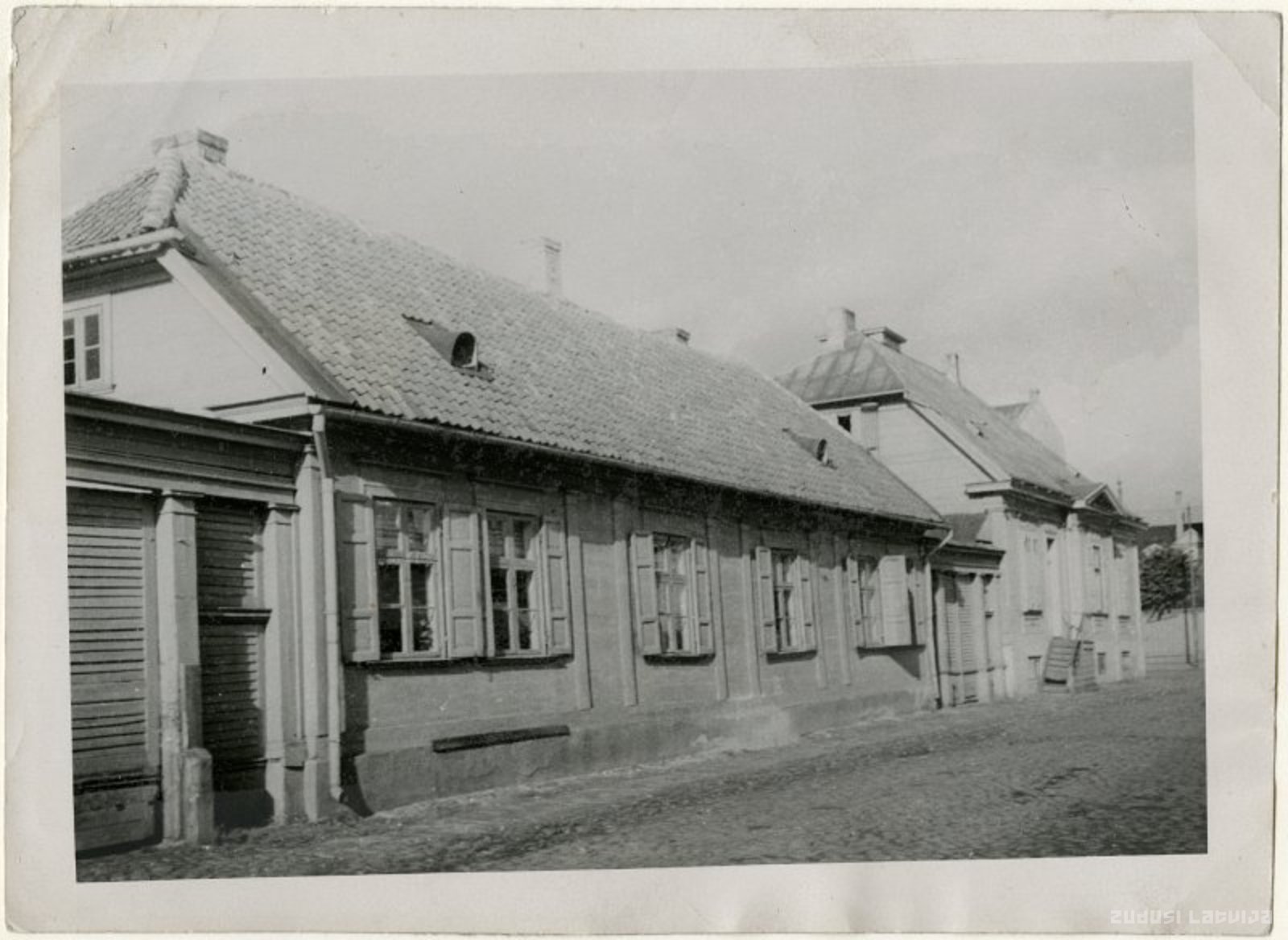 Riga. Wooden residential buildings in - Ajapaik