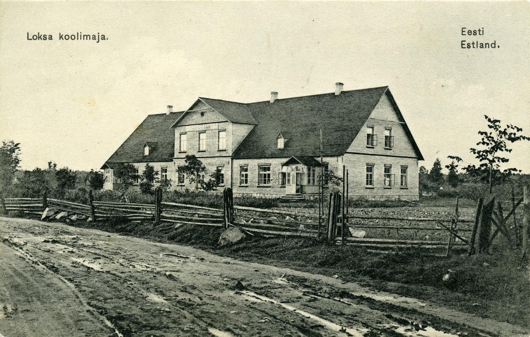 Loksa schoolhouse - Ajapaik
