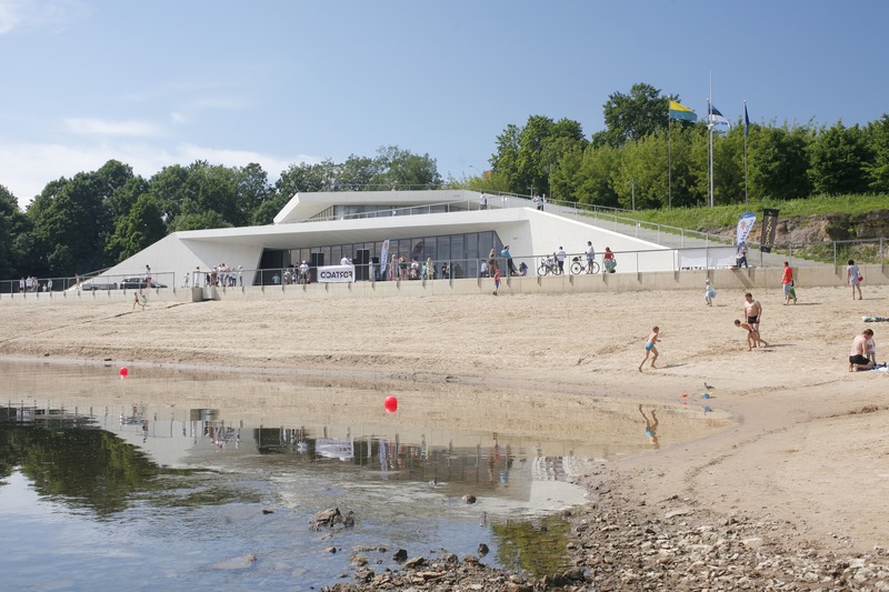 Narva Joaoru rannahoone. Arhitektuuribüroo JVR - Ajapaik