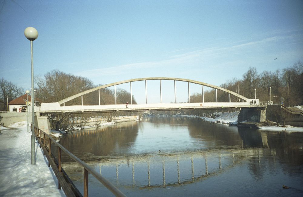 Tartu pedestrian bridge or Karsild - Ajapaik