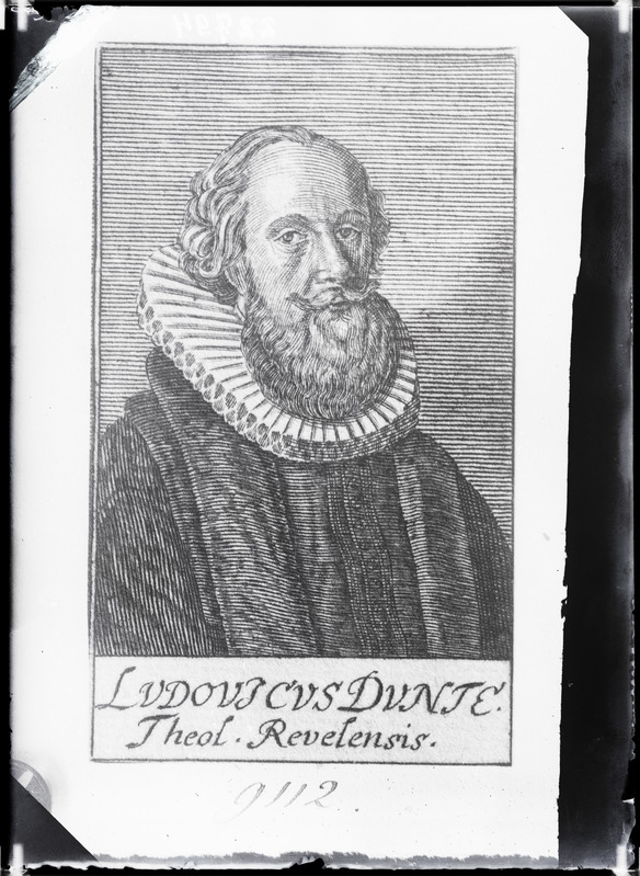 Reporo trükisest. Ludwig Dunte (Lodovicius - Ajapaik