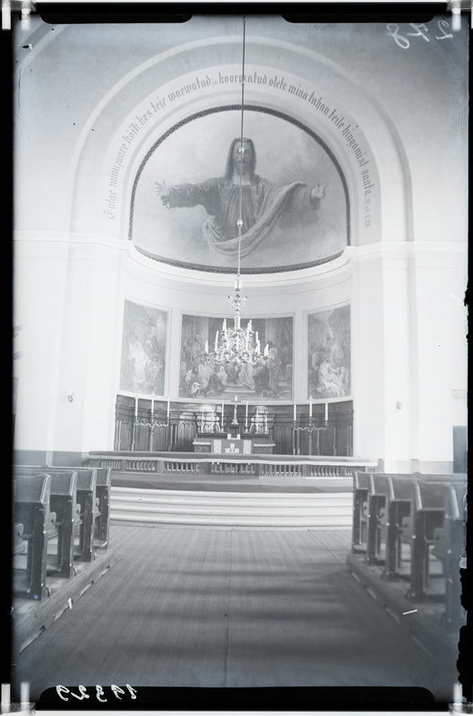 Tallinn, Kaarli kiriku altar. Johann – Hans Voolmann - Ajapaik