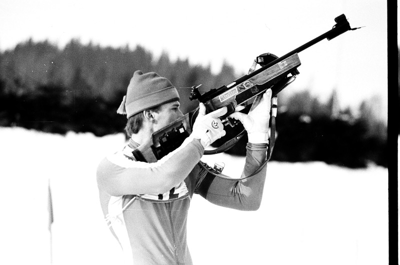 Laskesuusataja Kristjan Oja lasketiirus – Jüri Jõepera - Ajapaik