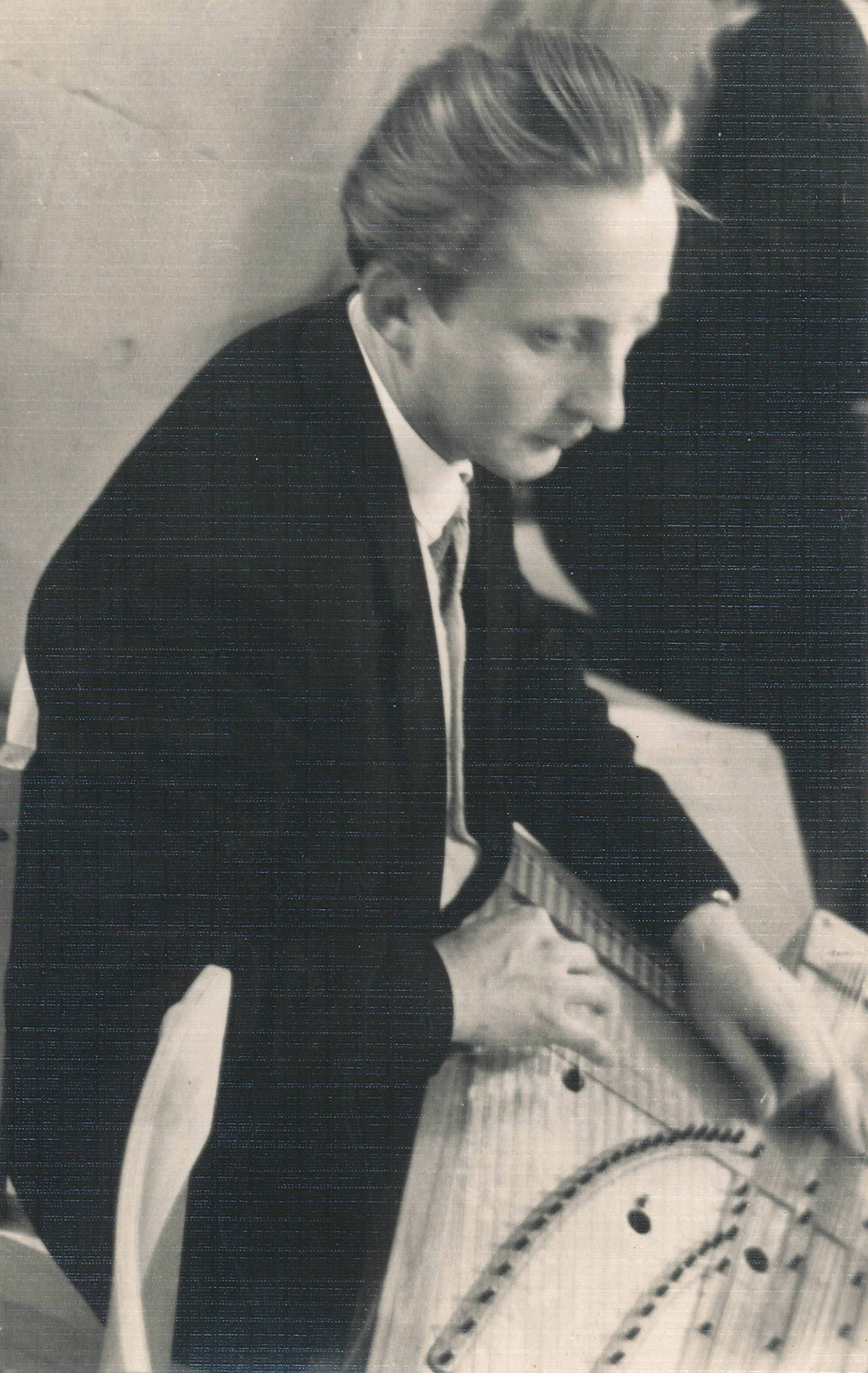Foto. Kandlemeister Ilmar Kukk. 1960- - Ajapaik