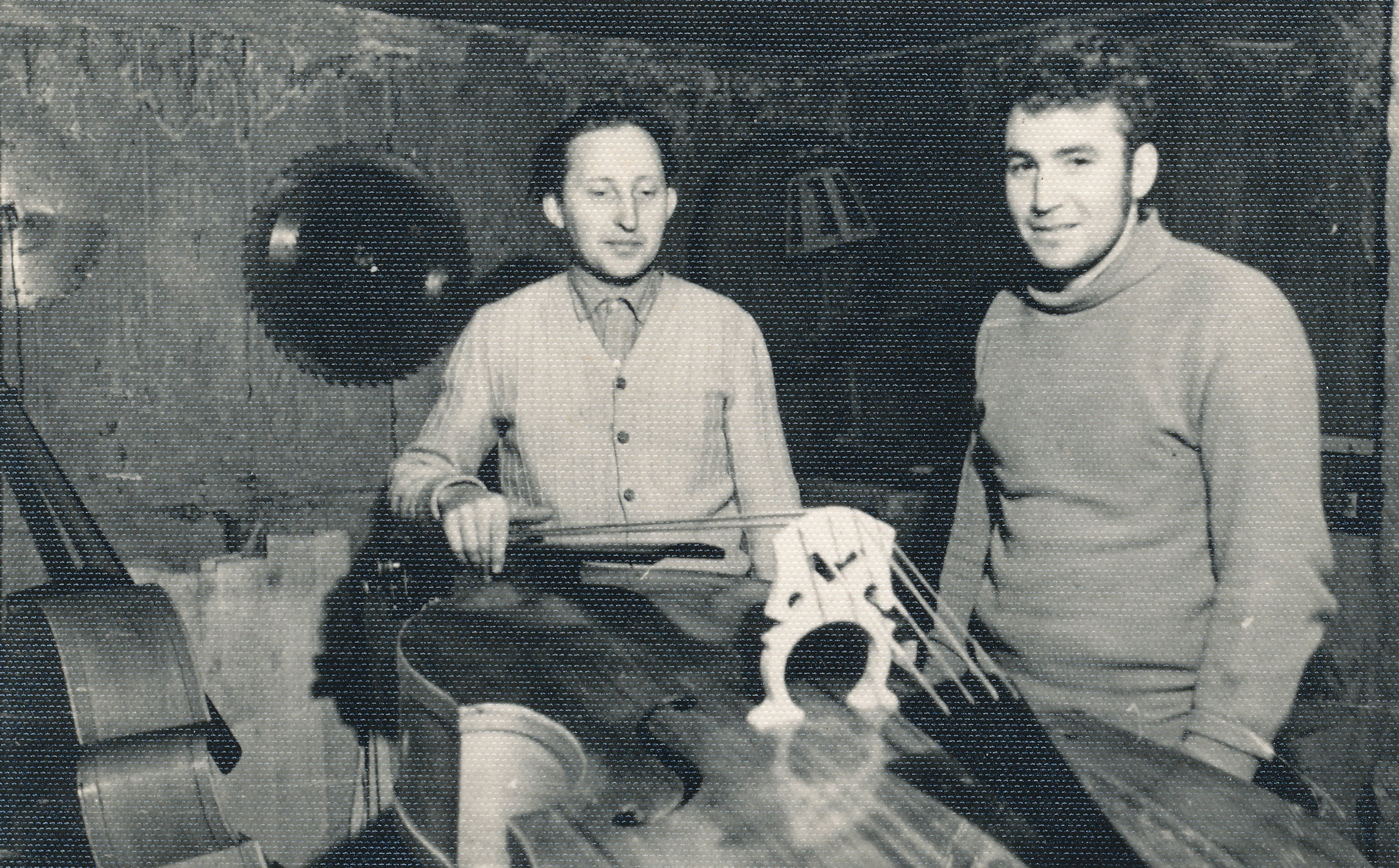 Foto. Kandlemeister Ilmar Kukk. 1960- - Ajapaik