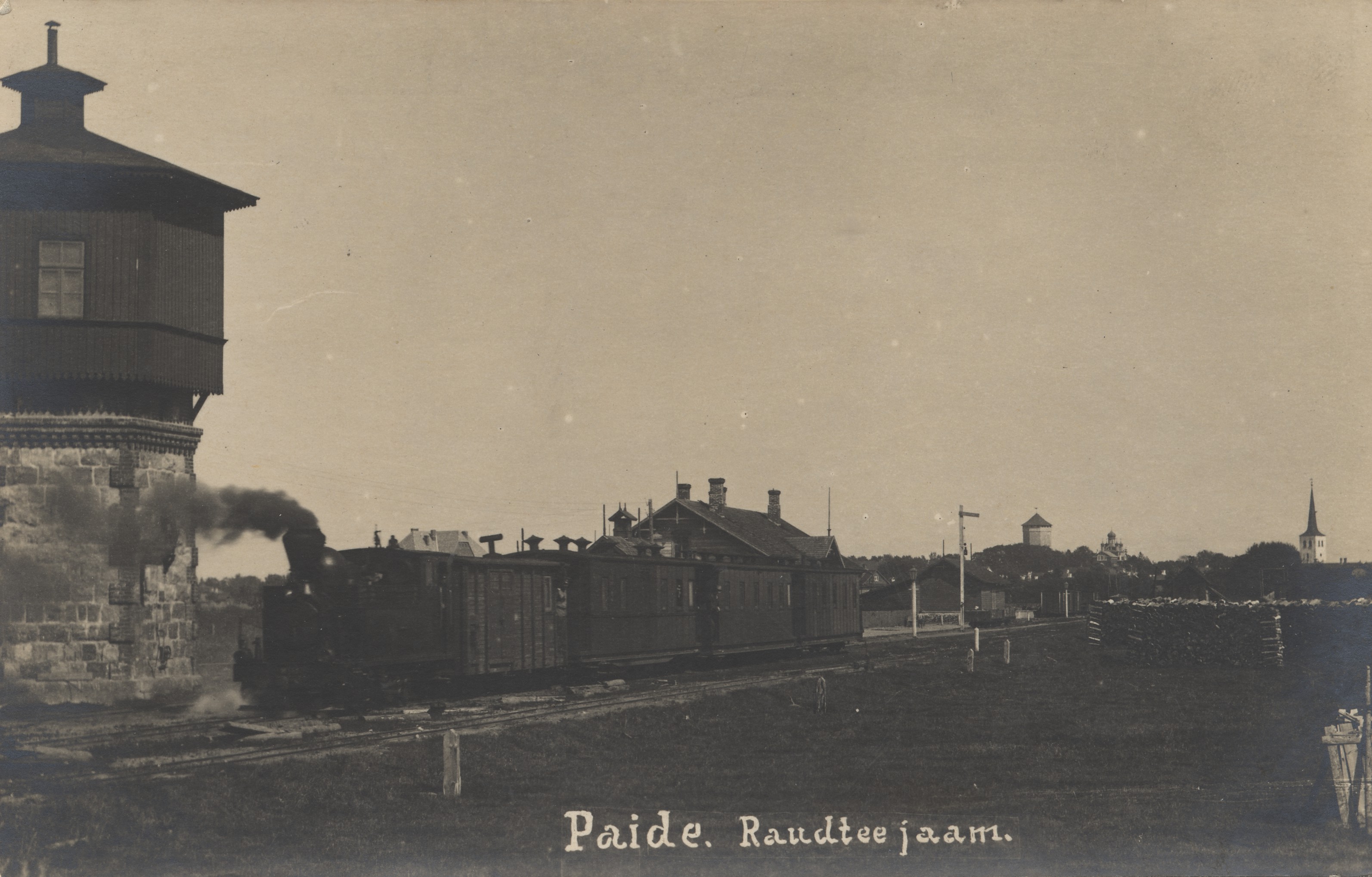 Paide Railway Station – Eelnurme, Jaan, Joh. Ehrenwert - Ajapaik