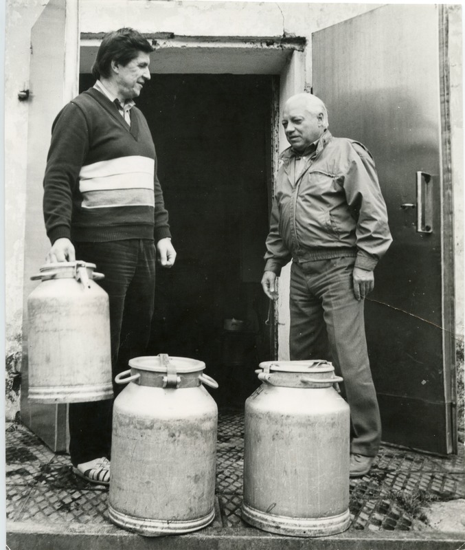 Suure-Jaani piimaühistu tegevdirektor Aarne Jõgi - Ajapaik