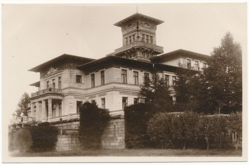 Postcard. Toila Oru Castle. Located - Ajapaik