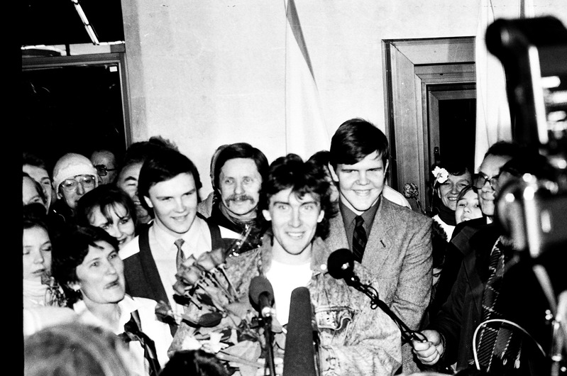 Suusakahevõistleja Allar Levandi vastuvõtt Tallinn – Jüri Jõepera - Ajapaik