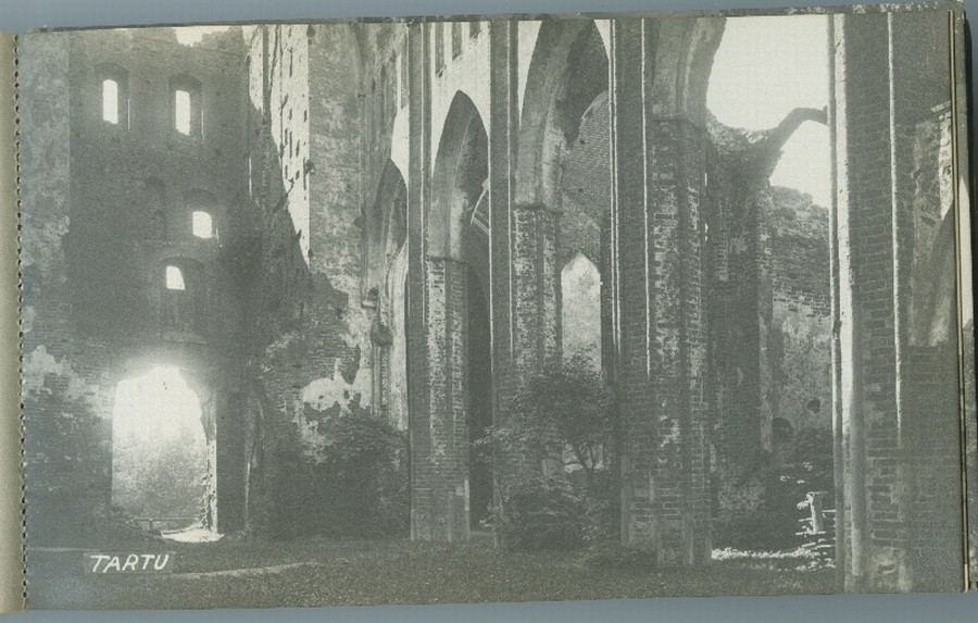 Tartu Toome varemed. – J.&P.Parikas - Ajapaik