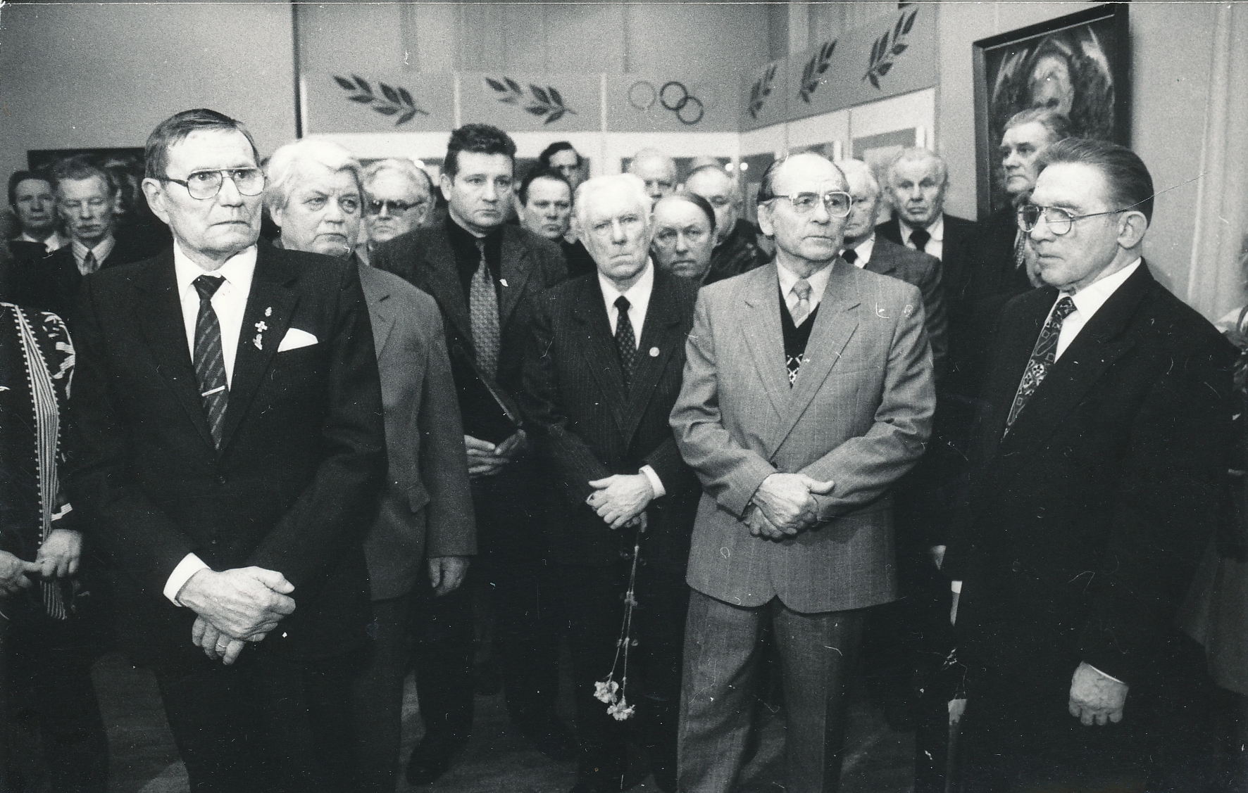 Näituse Olümpiasangar Kristjan Palusalu avamine – Aldo Luud - Ajapaik