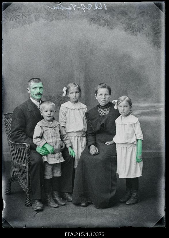 Perekond Teder. – Jaan Riet - Ajapaik