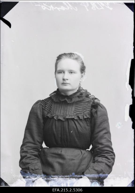 Anna Marks. – Jaan Riet - Ajapaik