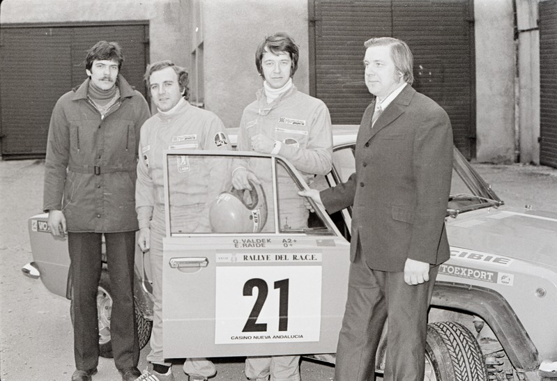 Rallisõitjad Eedo Raide ja Georg – Gunnar Vaidla - Ajapaik