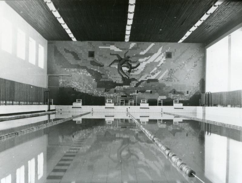 Väimela Näidissovhoostehnikum. Ujula bassein - Ajapaik