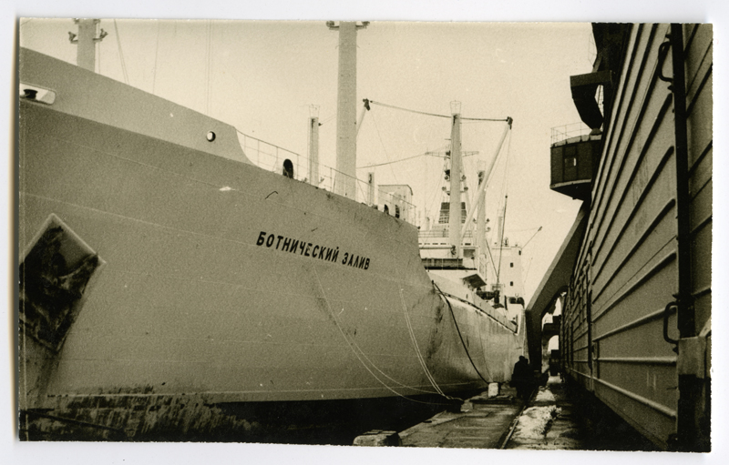 Külmveolaev (kalatransportlaev) "Botnia Laht" Tall – Rein-Aksel Oras ...