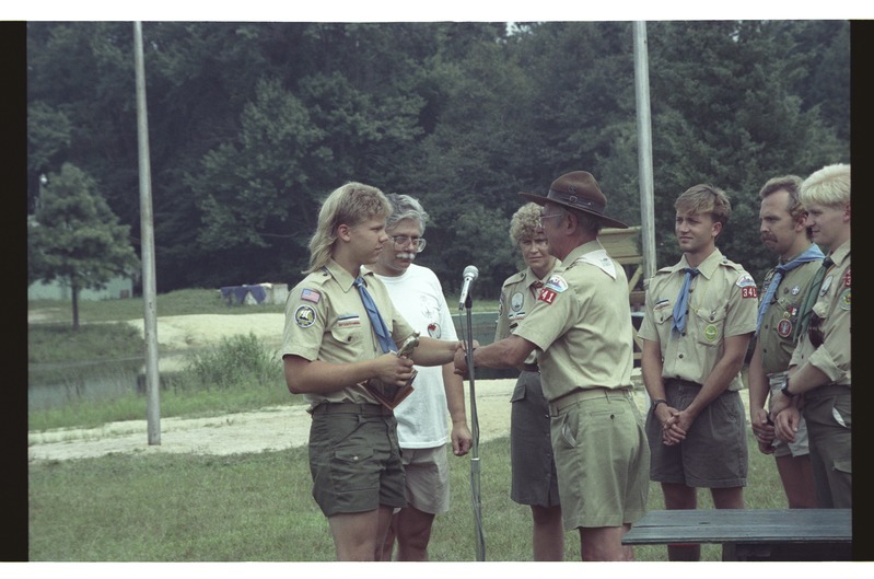 Skautide-gaidide laager "Tulesäde" Järvemetsal New – Rein Linask - Ajapaik