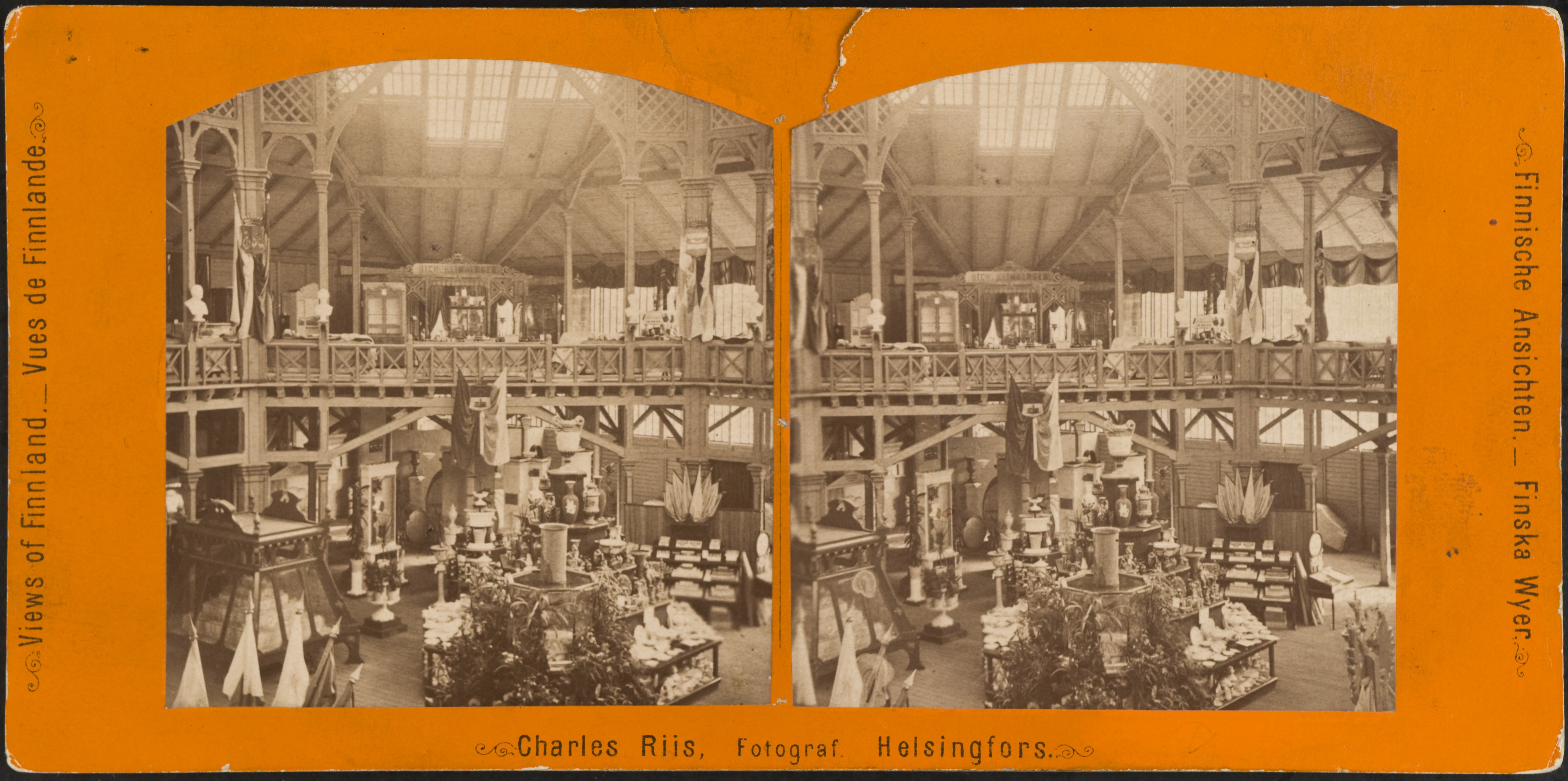 Suomen ensimmäinen yleinen taide- ja – Riis Charles, valokuvaaja - Ajapaik