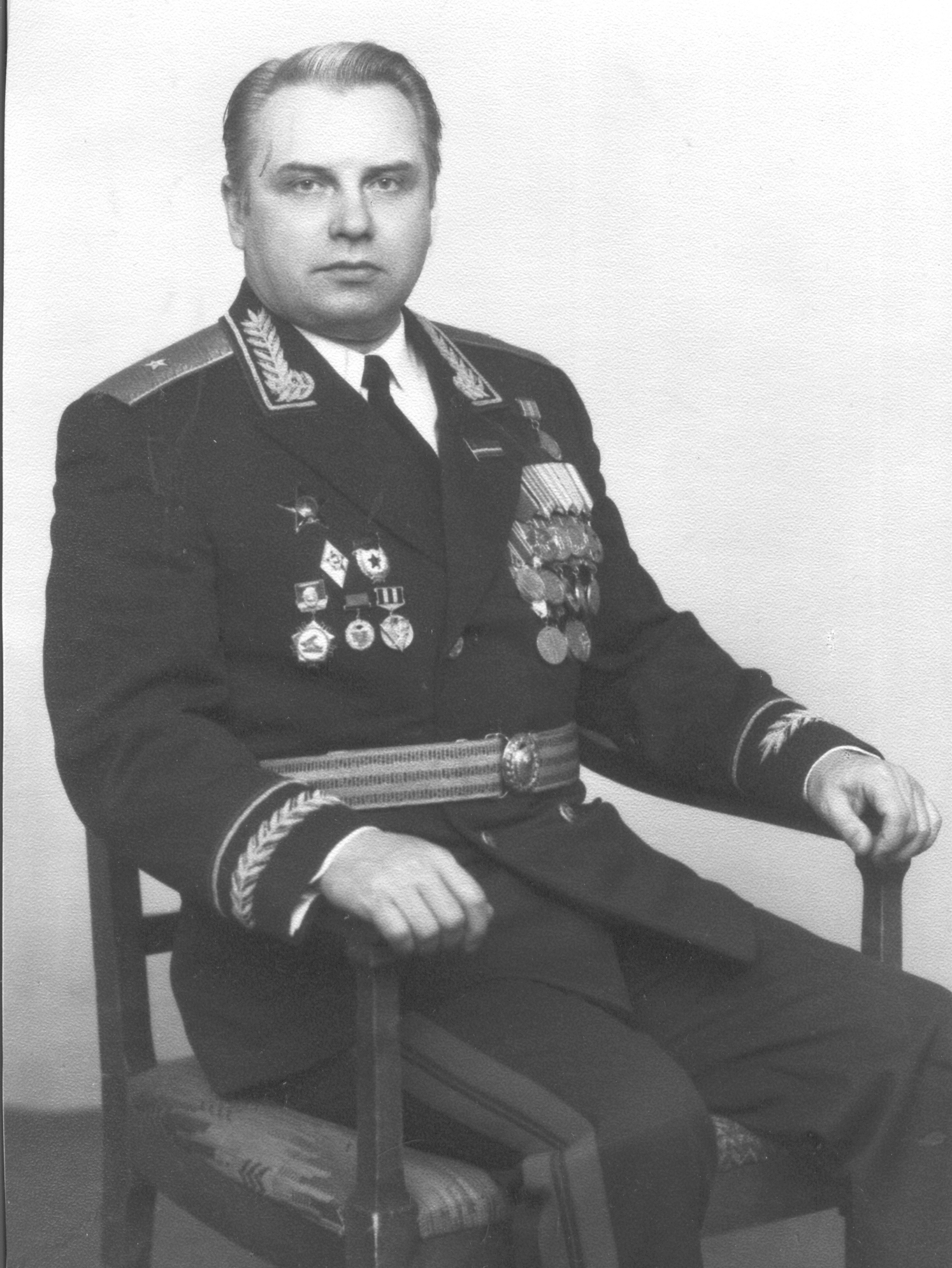 Foto. Kiudmaa, Roomet, kindralmajor, ENSV - Ajapaik