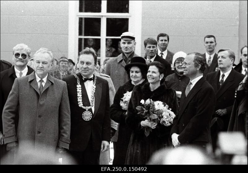 Eestisse külaskäigule saabunud Rootsi kuningas – Harald Leppikson - Ajapaik