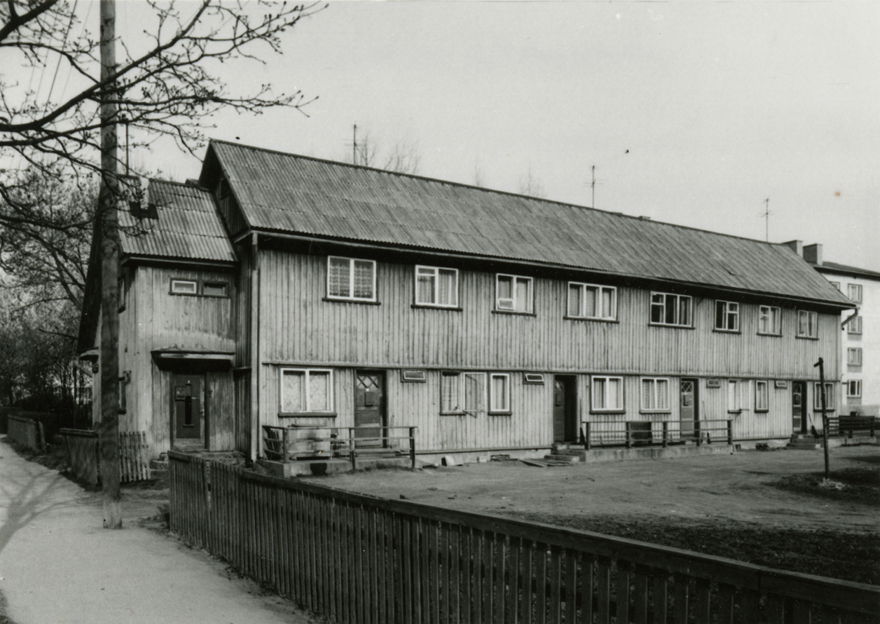 Tööliselamu Tartus, hoone vaade. Arhitekt - Ajapaik