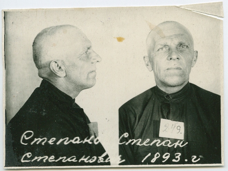 Stepan Stepanovi arestifoto - Ajapaik